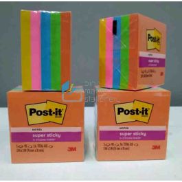 Price list barang Super Sticky Notes Color merk 3M Post-it jenis 3M ...