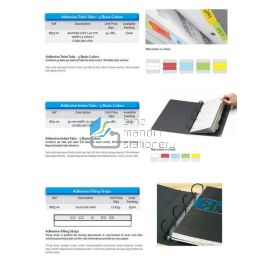 Price list atk Tabs jenis Sticky note pesan tempel Bantex 8872-00 Index ...