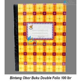 Jual Bintang Obor Buku Tulis Double Folio 100 Lembar Hard Cover di Toko ...