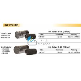 Tinta Roller Refill Tembakan label harga Joyko labeller Ink 18mm 20mm ...